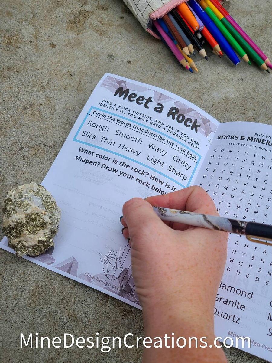 Junior Geologist Booklet - Digital Download – minedesigncreations